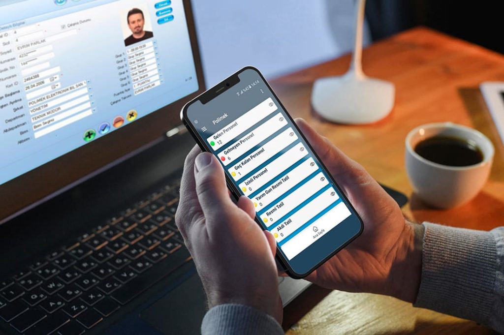 Yeni Nesil QR Kod Okuyucu Mobil PDKS - Polimek