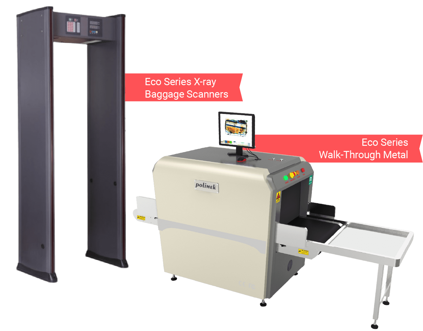 X ray Baggage Scanner, Turnstile Access Control - Polimek